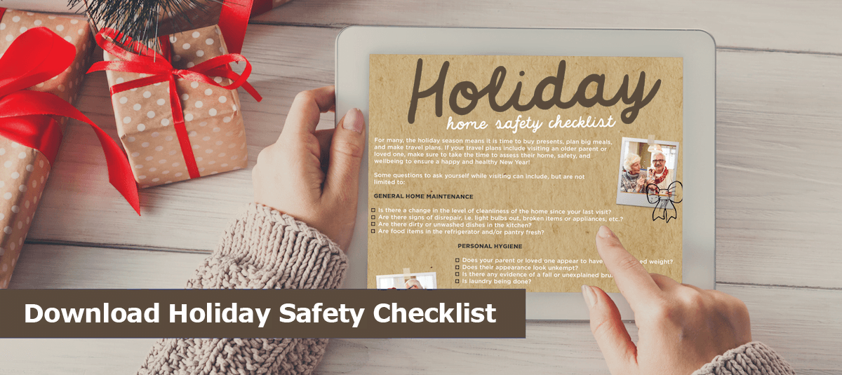 Holiday Safety Checklist CTA - Pavilion Senior Living
